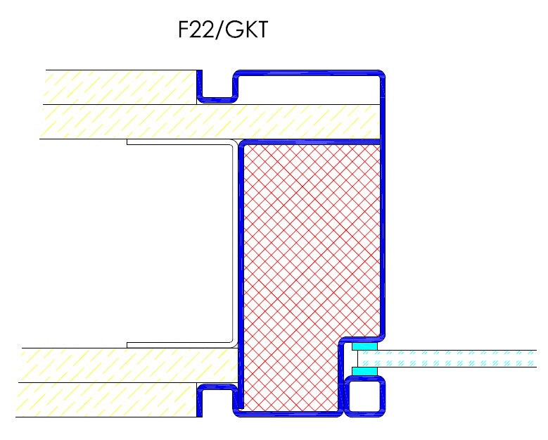 Profil F22 - Angermann Stahlzargen - Fensterstock Türstock und Zargen ...